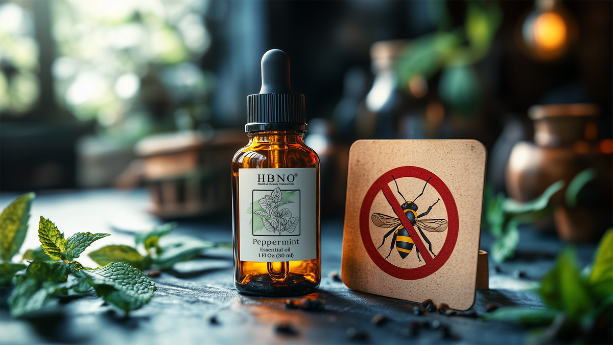 Peppermint Oil and Wasps Exploring Repellent Properties – HBNO Bulk