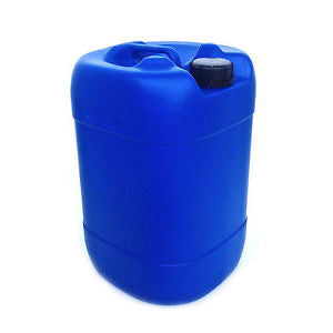 30 Liter Container - Blue HDPE with Tamper Evident Cap